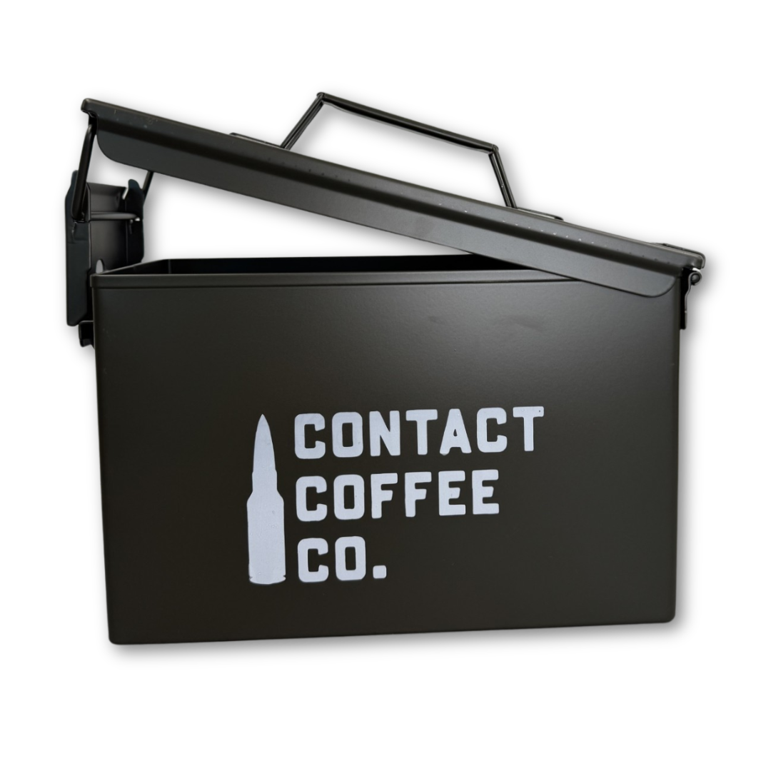 Coffee Ammo Box – Contact Coffee Company Ltd.