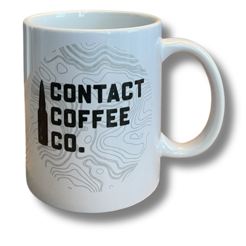 Topographic Mug – Contact Coffee Company Ltd.